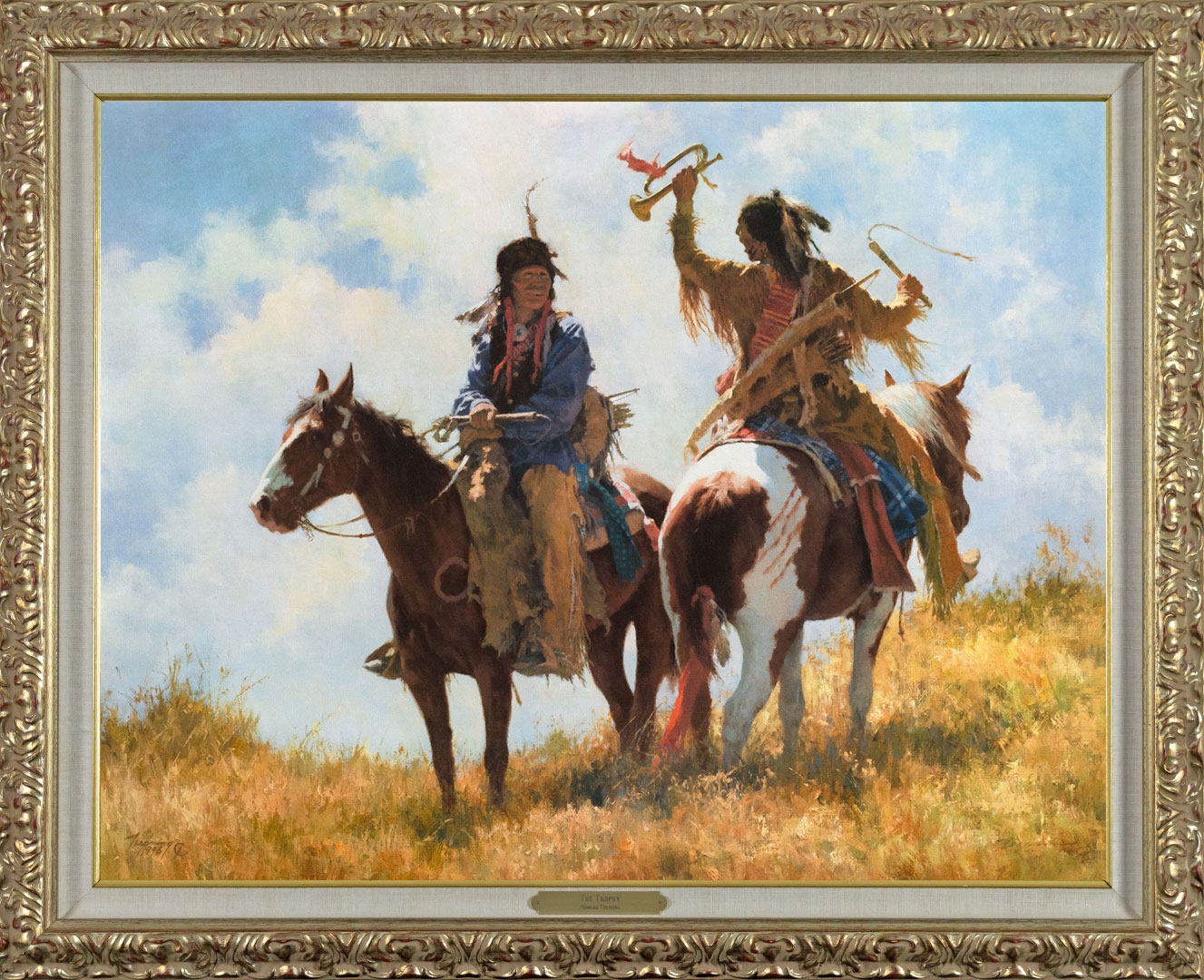 Howard Terpning | Howard Terpning (1927-) The Trophy | MutualArt