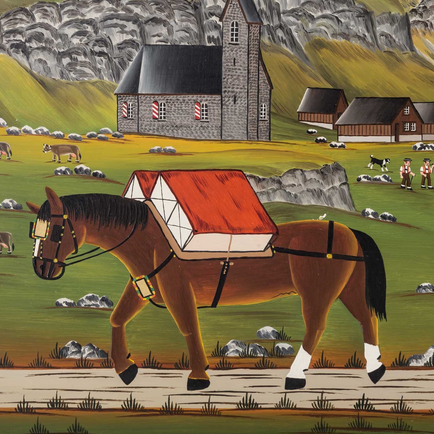 Willy Keller | Appenzell farm life (1973) | MutualArt