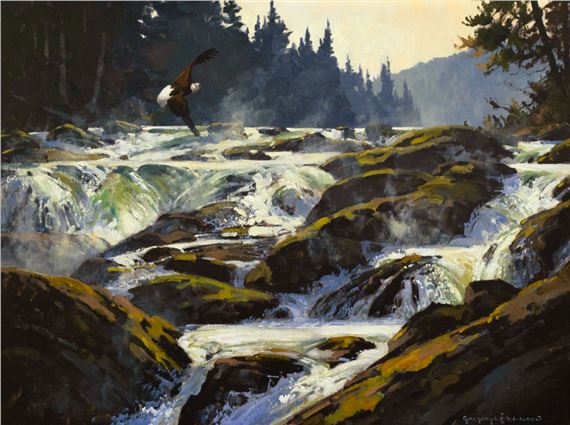 Gregory McHuron | Gregory McHuron Salmon Seeker | MutualArt