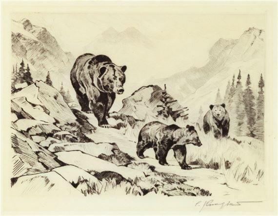 Carl Clemens Moritz Rungius | Carl Rungius (1869-1959) The Family ...