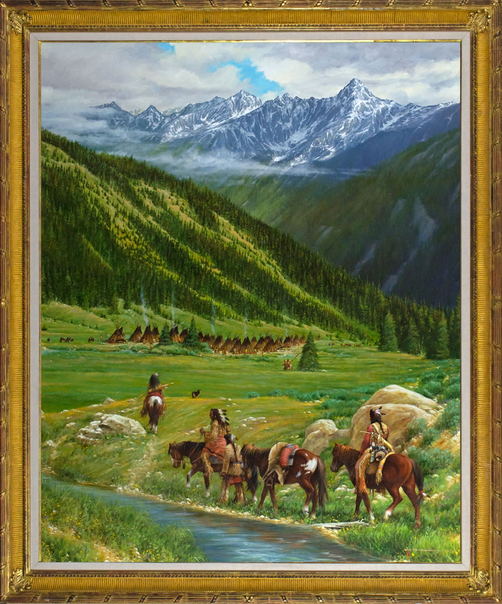 Dan Bodelson | Dan Bodelson (1949-) The Homecoming (1990) | MutualArt