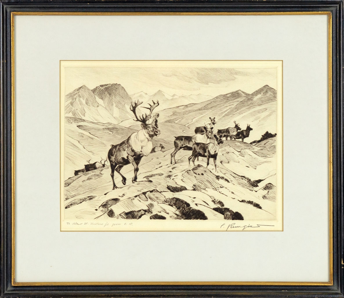 Carl Clemens Moritz Rungius | Carl Rungius (1869-1959) Above the ...