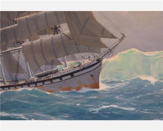 Domingo Orejudos | Quatre-mâts barque de l'armement Bordes croisant un ...