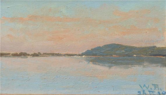 William Röthlisberger | Lac de Vully .. l'après-midi (39) | MutualArt