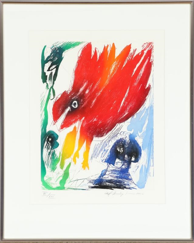 Carl-Henning Pedersen | One sheet (1994) | MutualArt