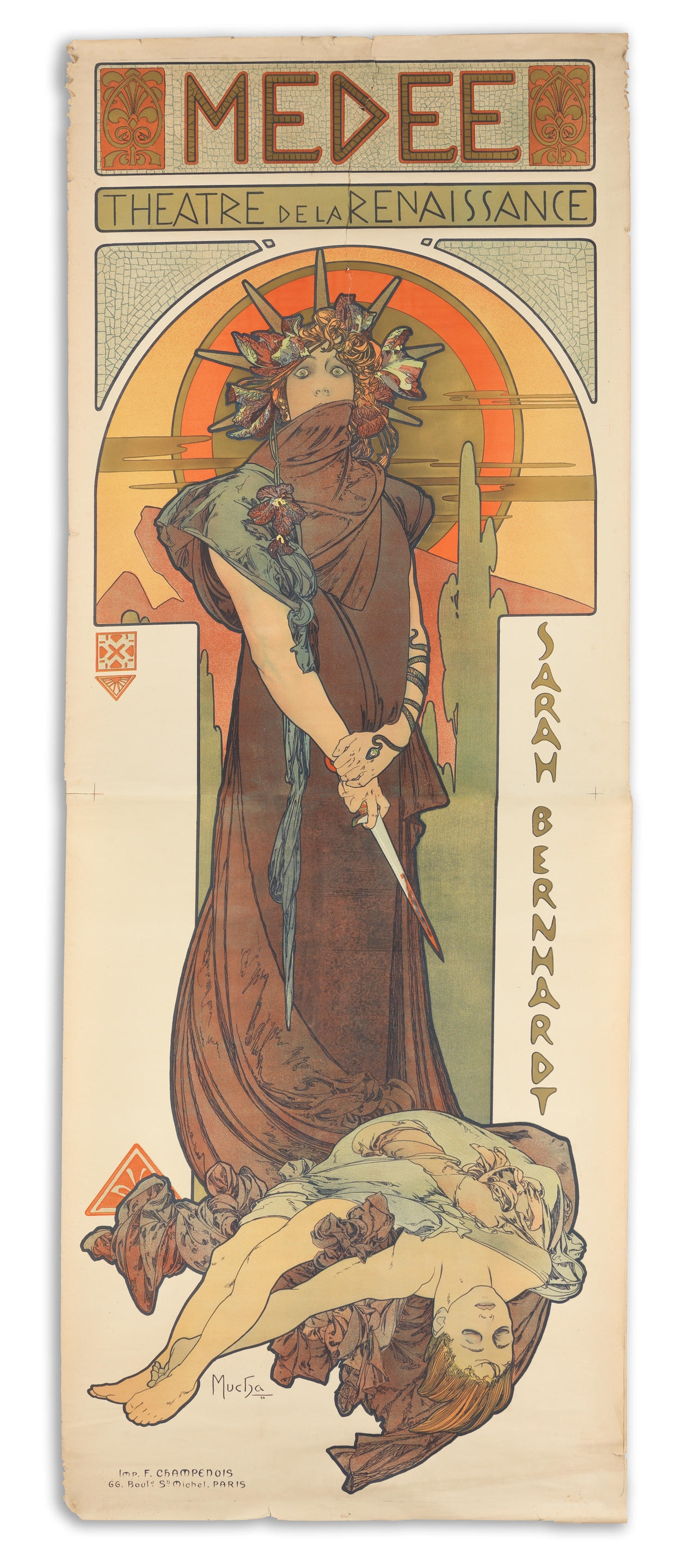 Alphonse Mucha Medee