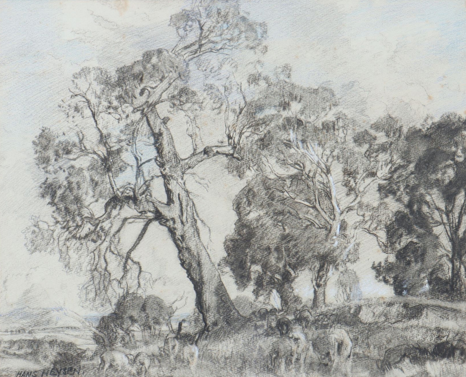 Hans Heysen | The Old Warrior | MutualArt