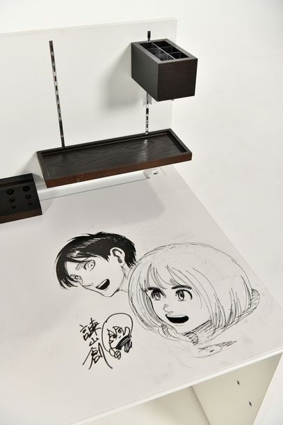 Hajime Isayama | Attack on Titan Eren and Arumin | MutualArt