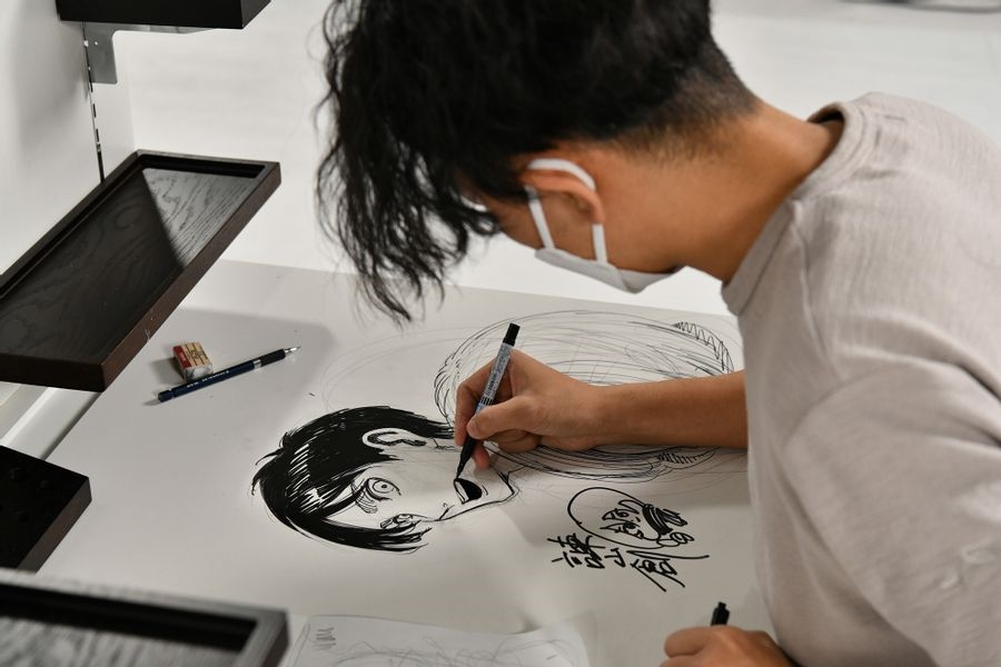 Hajime Isayama | Attack on Titan Eren and Arumin | MutualArt