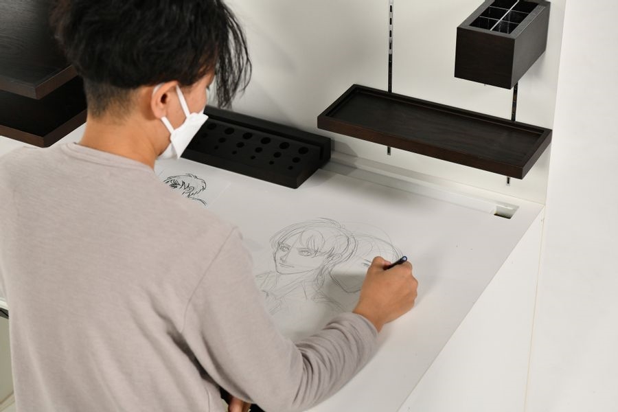 Hajime Isayama | Attack on Titan Eren and Misaka | MutualArt