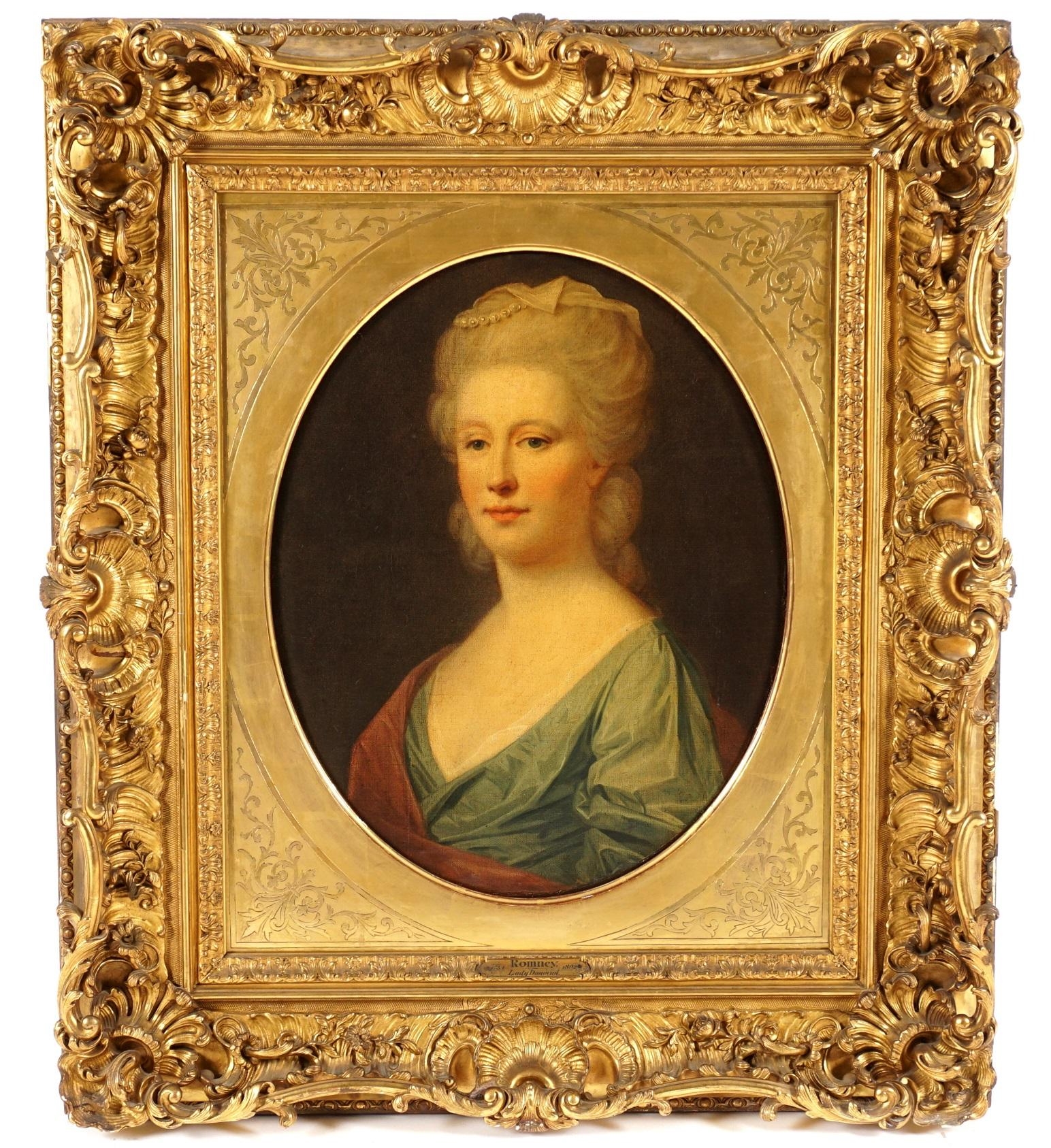 George Romney | Portrait of Lady Juliana Donovan | MutualArt