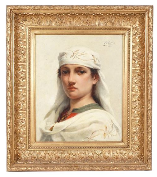 Neapolitan School, 19th Century | Portrait of a Neapolitan woman in ...