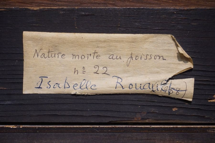 Isabelle Rouault | Still life with fish (1958) | MutualArt