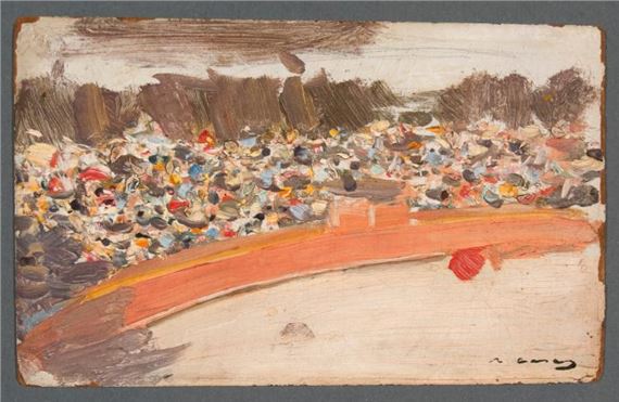 Ramón Casas | Bull ring | MutualArt