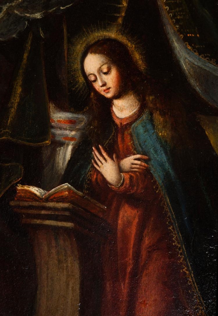 Spanish School, 17th Century | The Annunciation (17th Century) | MutualArt
