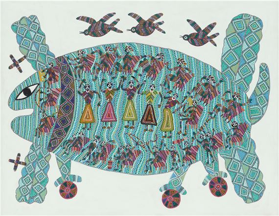 Sher Singh Bheel | Untitled (Bhil Art) | MutualArt