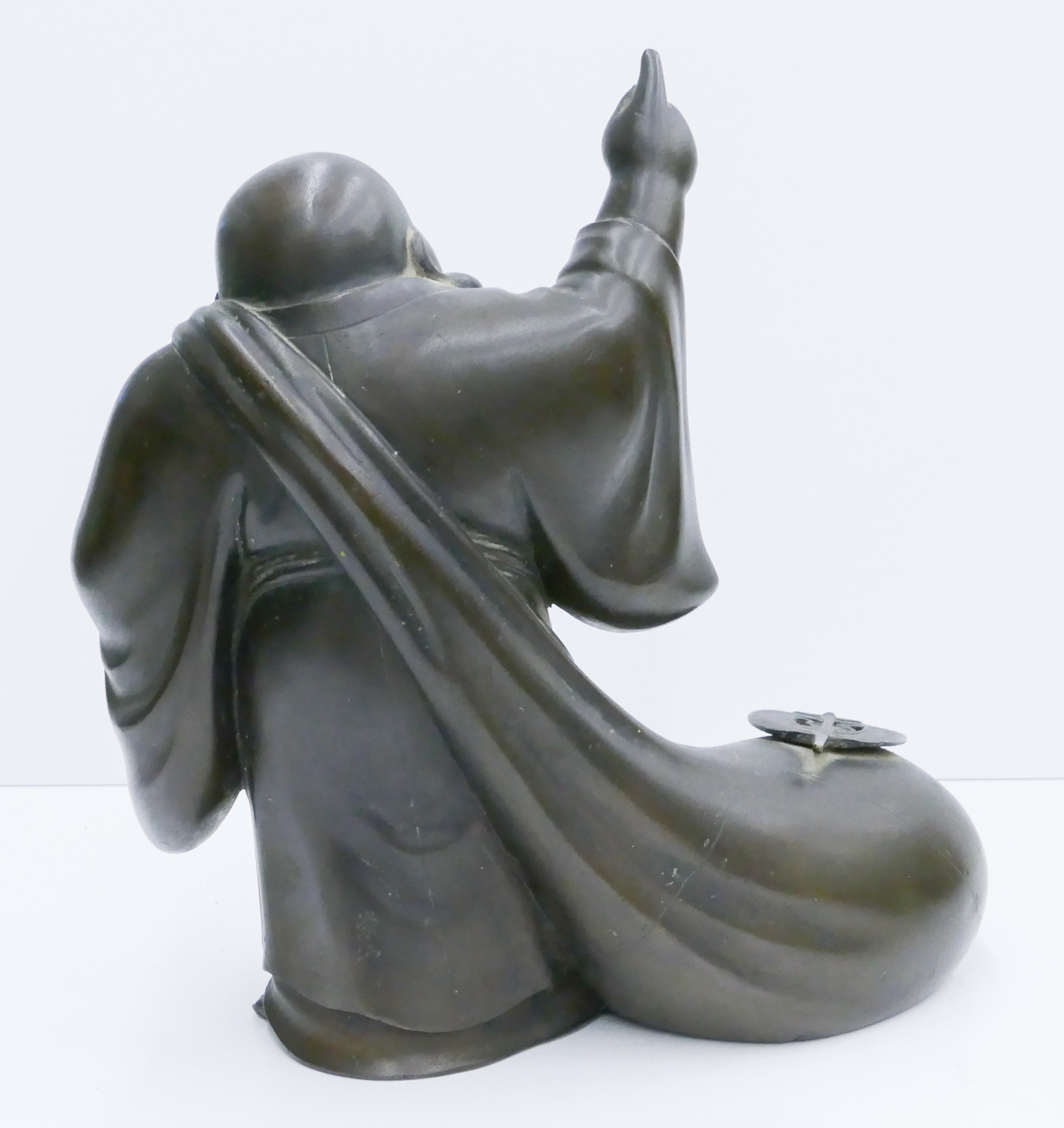 Japanese School, 20th Century | Koshii Eizan Japanese Bronze Hotei Buddha | MutualArt