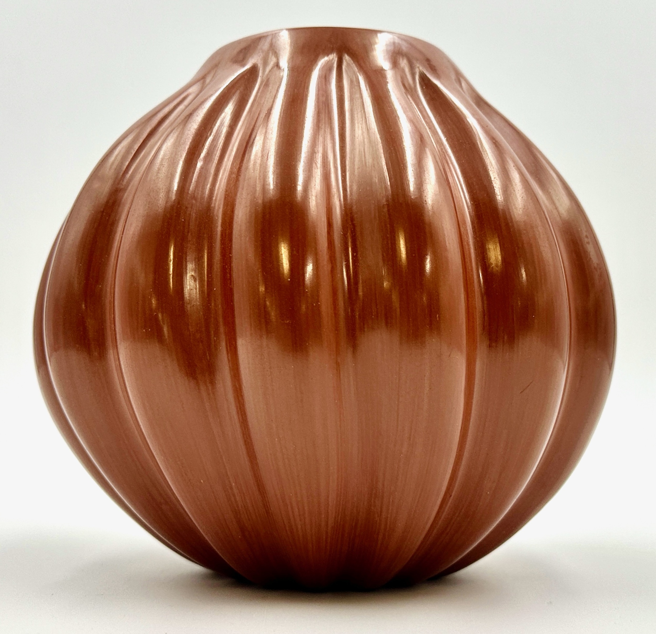 Helen Shupla | Helen Shupla Pottery Melon Jar | MutualArt