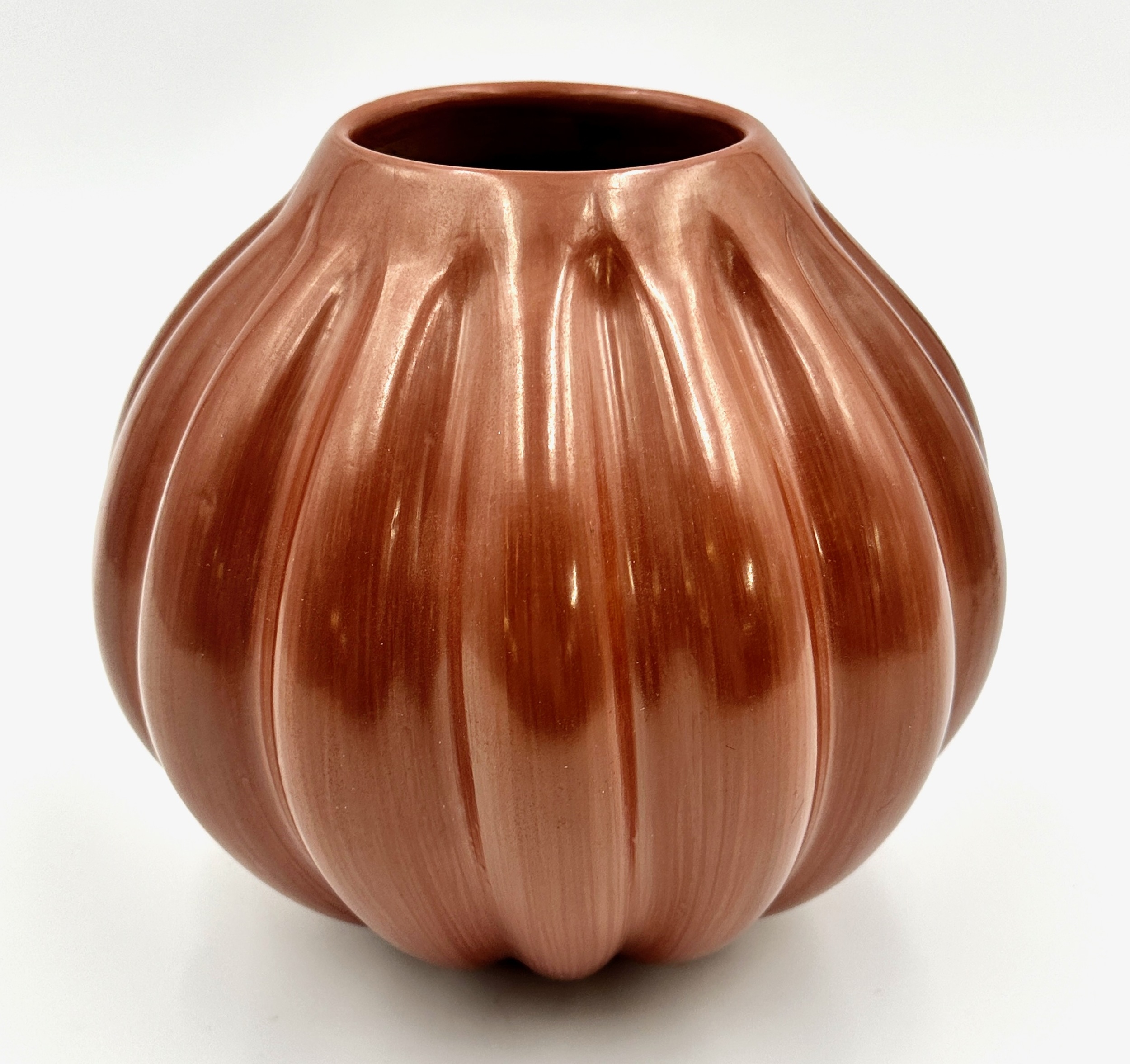 Helen Shupla | Helen Shupla Pottery Melon Jar | MutualArt