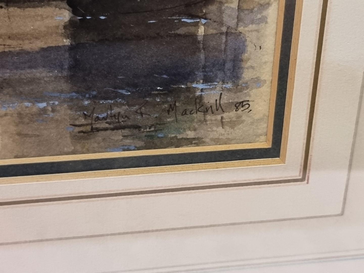 Martyn Mackrill | ships in a dock | MutualArt