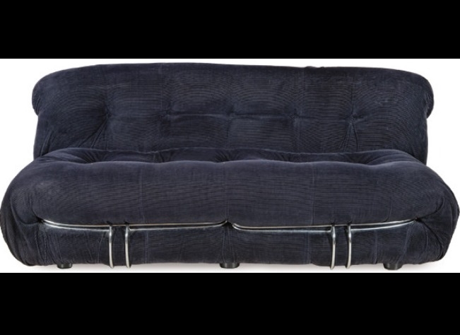 Tobia Scarpa | Sofá de dos plazas modelo Soriana (70) | MutualArt