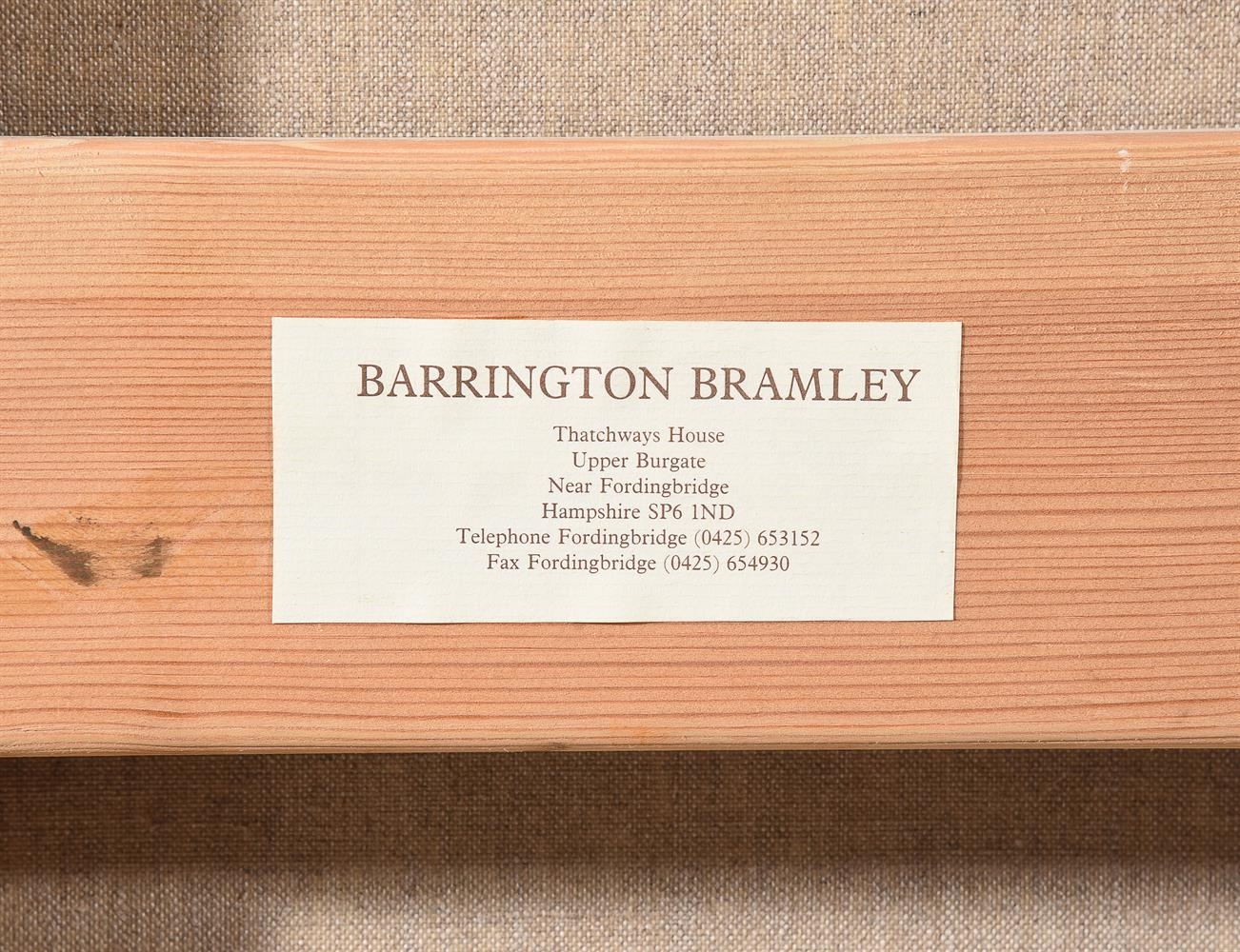 Barrington Bramley | A PAIR OF PAINTINGS FROM A SERIES ENTITLED 'THE ...