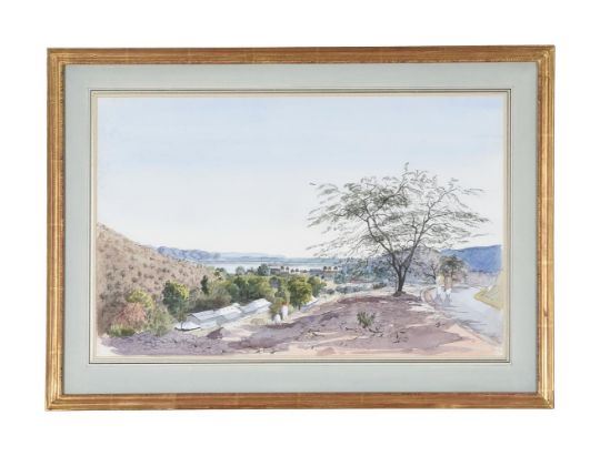 Graham Rust | FIGURES ON A ROAD TO JAIPUR | MutualArt