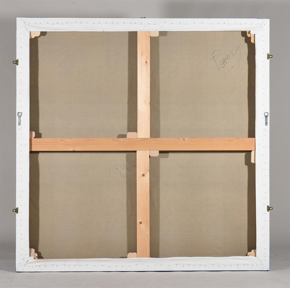 Marco Perego | SKULL AND TOY HORSES ON A BLUE GROUND | MutualArt