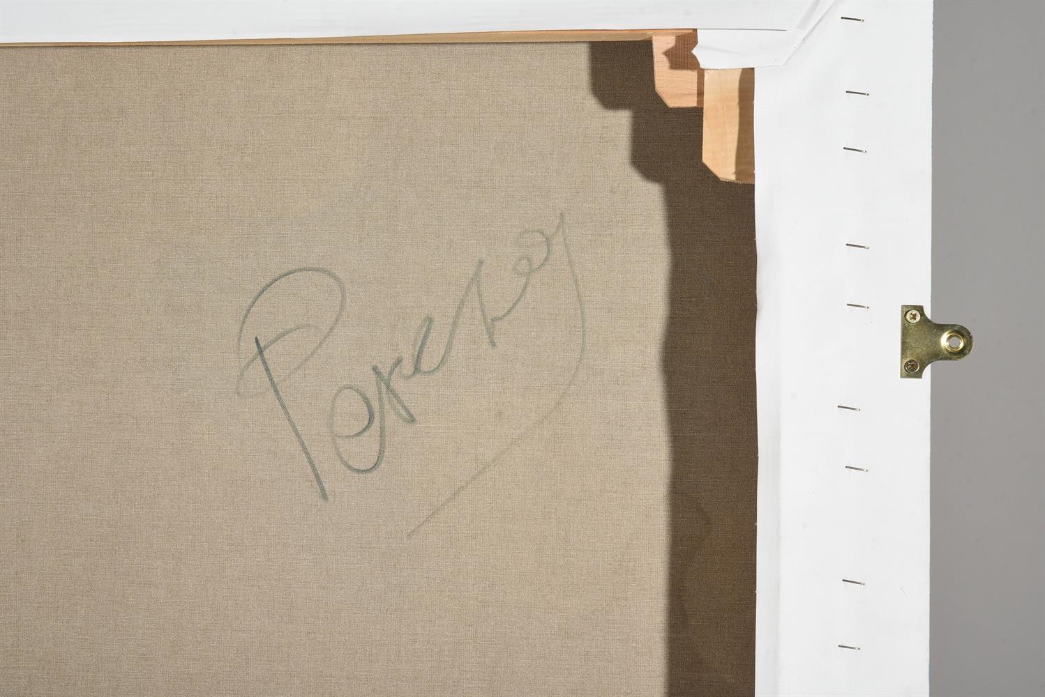 Marco Perego | SKULL AND TOY HORSES ON A BLUE GROUND | MutualArt