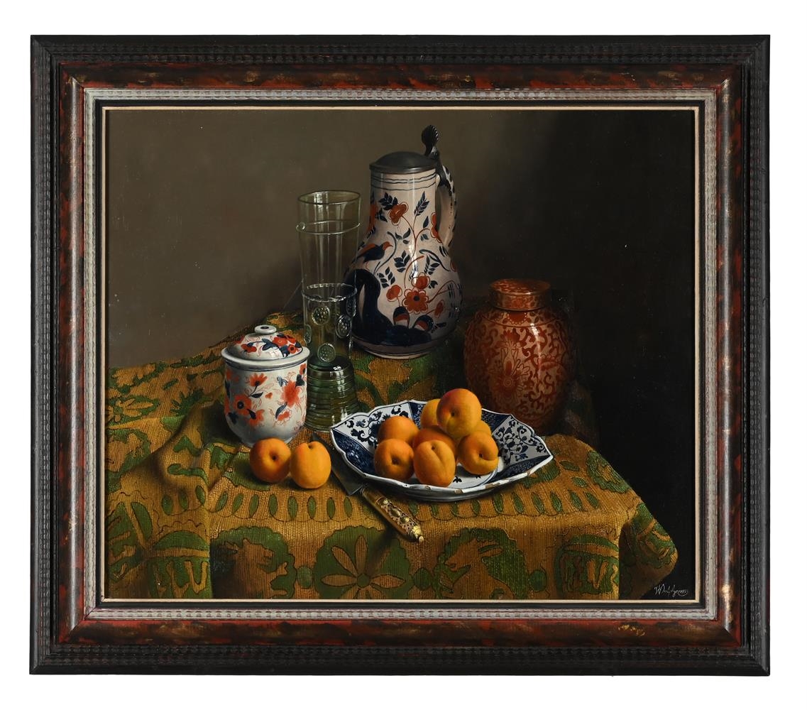 Willem Dolphyn | STILL LIFE WITH A LIDDED JUG (1993) | MutualArt
