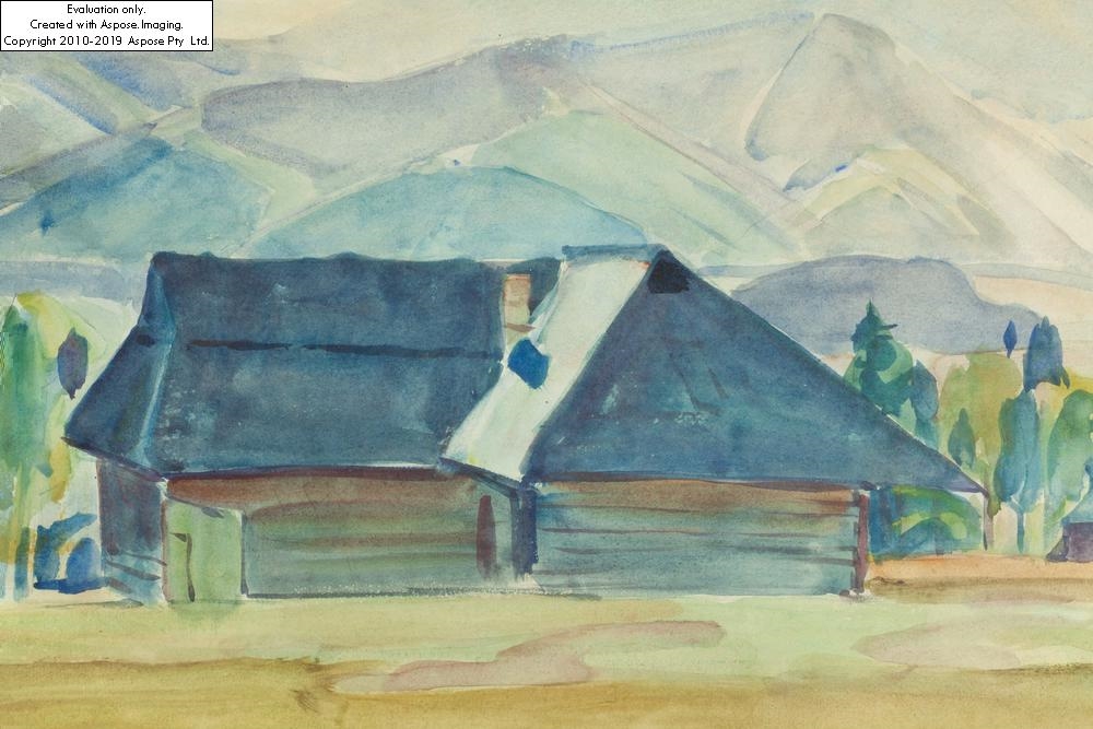Zbigniew Krasnik | View of the Giewont (1921) | MutualArt