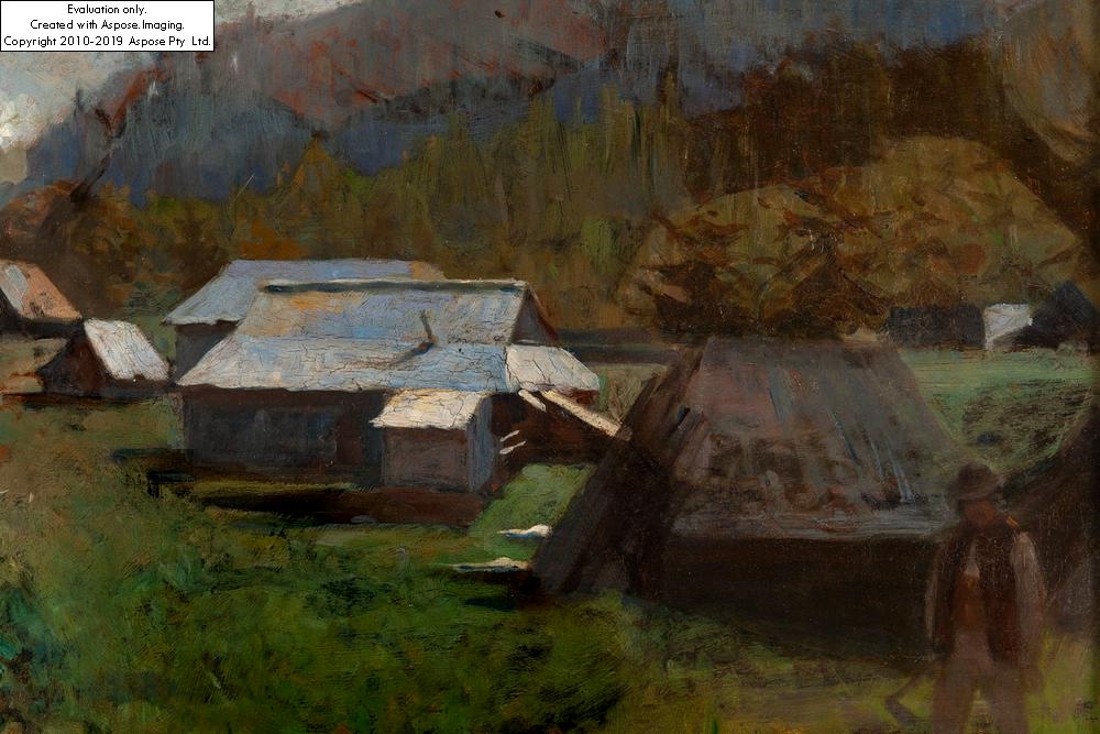 Leonard Stroynowski | At the foot of Tatra mountains | MutualArt