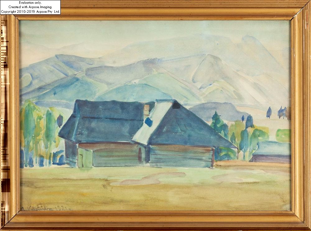 Zbigniew Krasnik | View of the Giewont (1921) | MutualArt