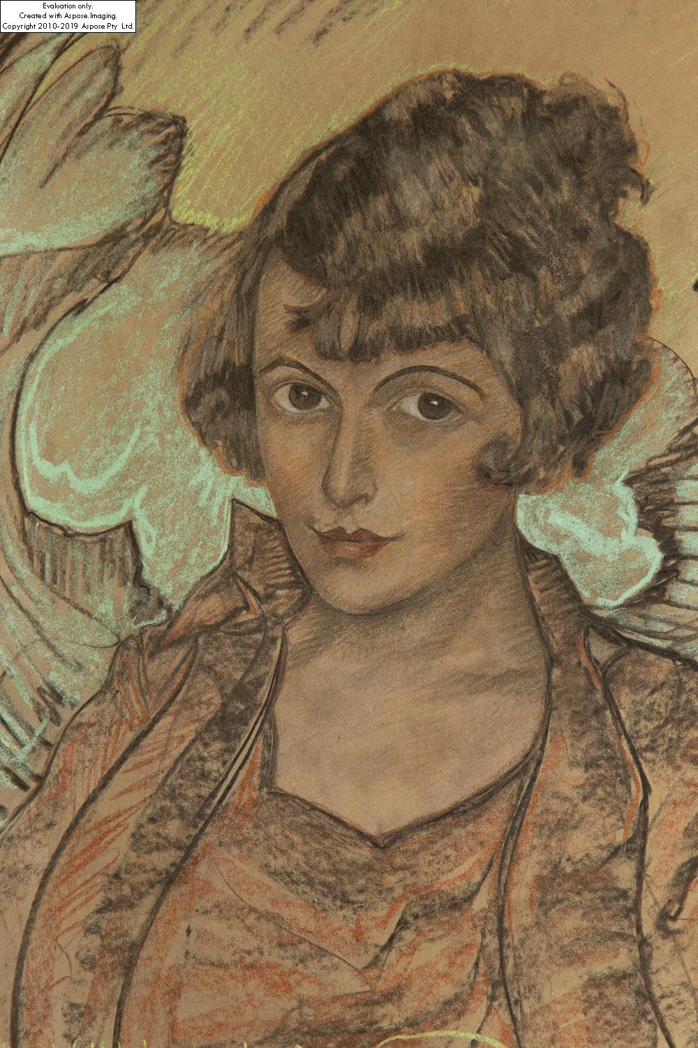 Stanislaw Ignacy Witkiewicz | Portret kobiety (1929) | MutualArt