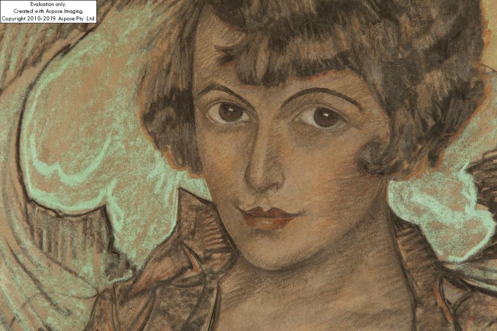 Stanislaw Ignacy Witkiewicz | Portret kobiety (1929) | MutualArt