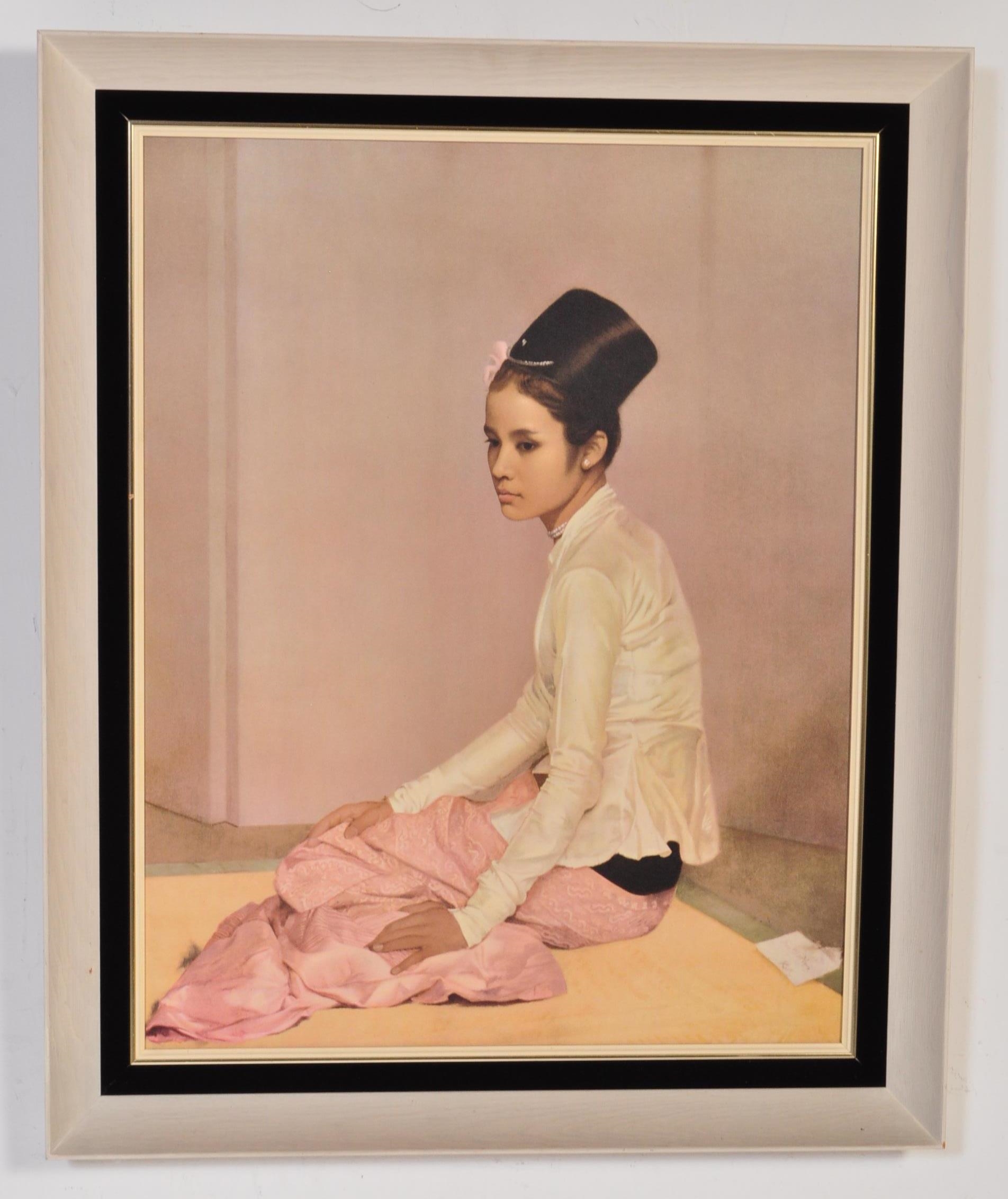 Gerald Festus Kelly | The Burmese Princess Saw Hon Nyun | MutualArt