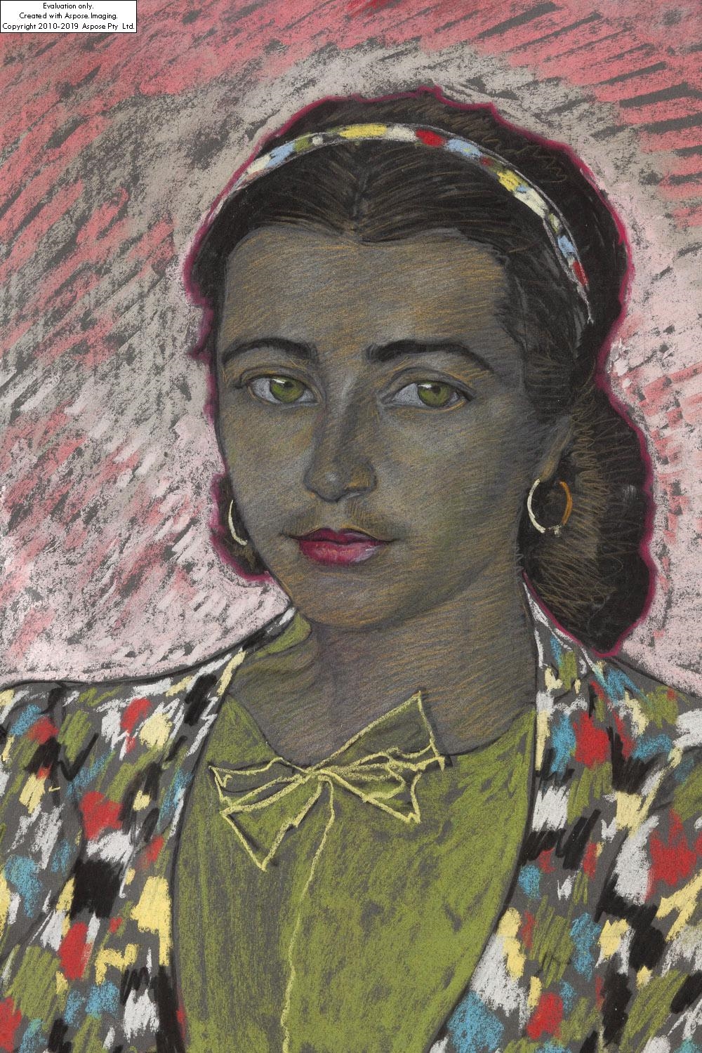 Stanislaw Ignacy Witkiewicz | Portret Bogumiły Trzaskowskiej-Kurkowej ...