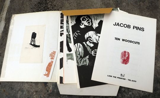 Jacob Pins | Mappe mit 10 Holzschnitten (33 x 25 cm) | MutualArt