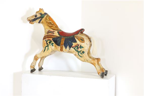 Friedrich Heyn | A carousel horse | MutualArt