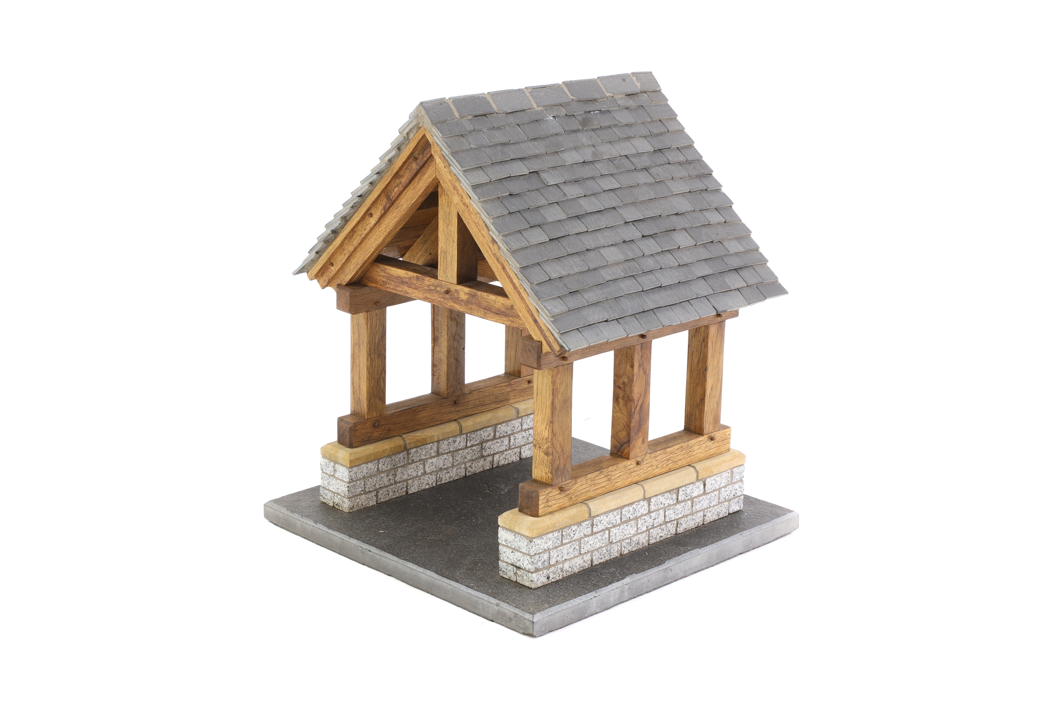 Contemporary School | contemporary modelled as a church lychgate made ...