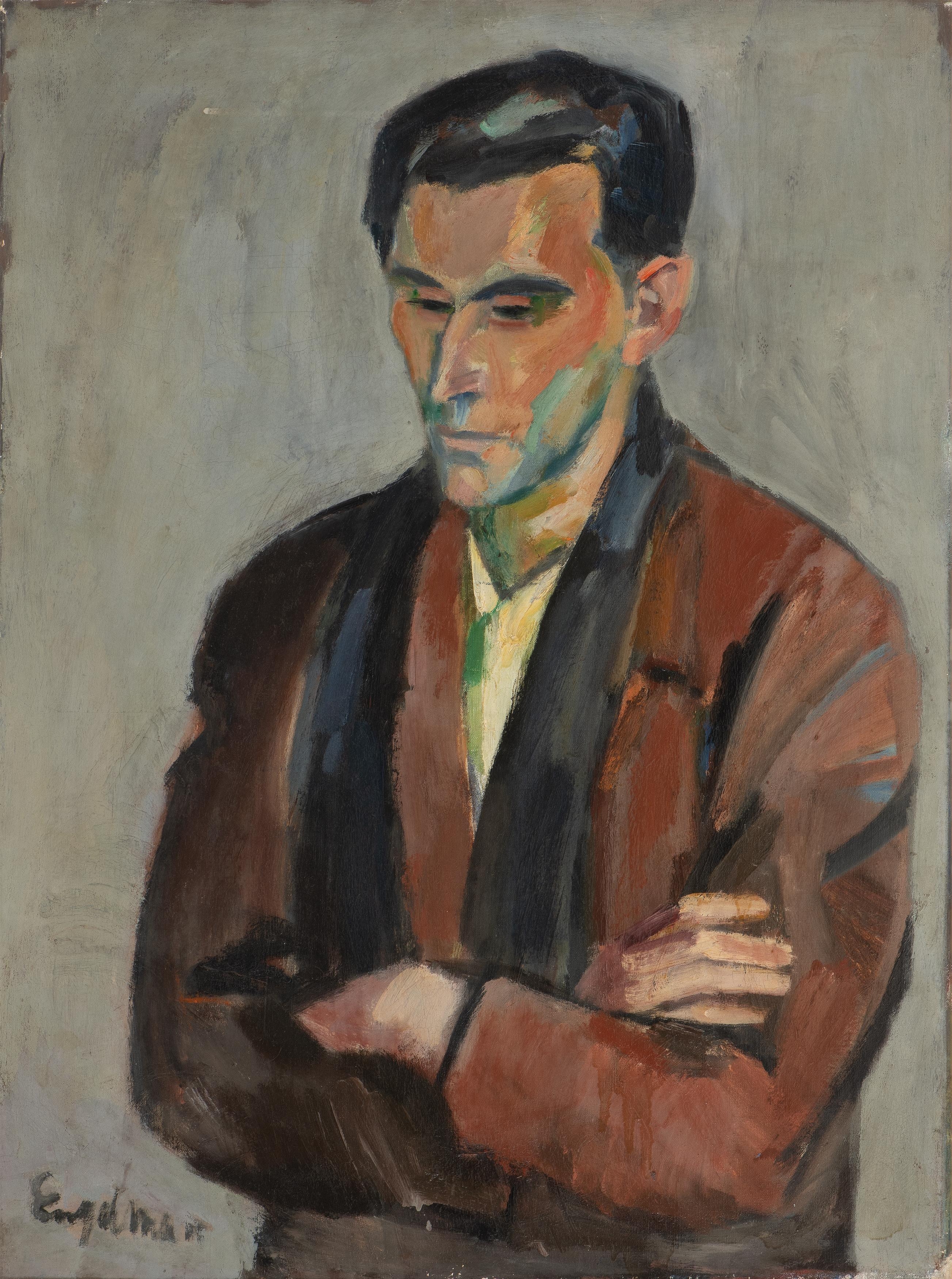 Hans Engelsman | Portrait of Max Reneman (1953) | MutualArt