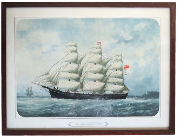 William Lawrence | WILLIAM LAWRENCE CLIPPER Par Edouard ADAM Repro ...