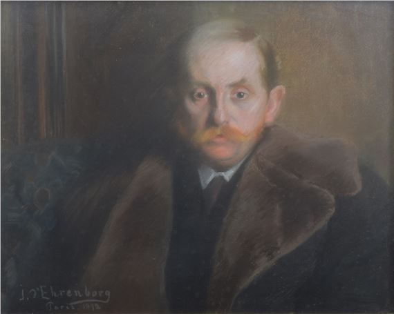 Ingrid Lam Ehrenborg | Portret mężczyzny (1892) | MutualArt