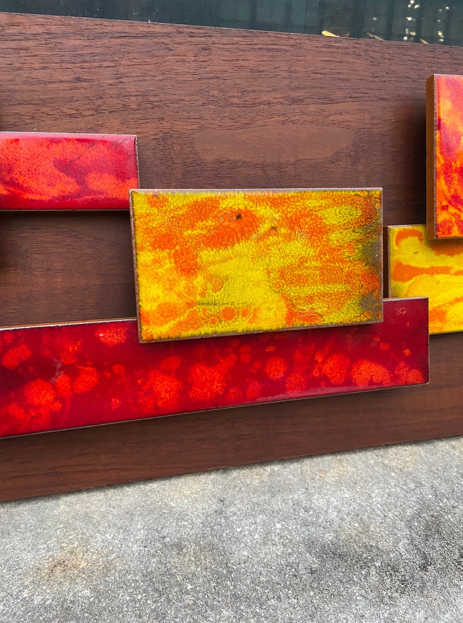 Harris G. Strong | HARRIS STRONG Abstract Mid Century Wall Hanging ...