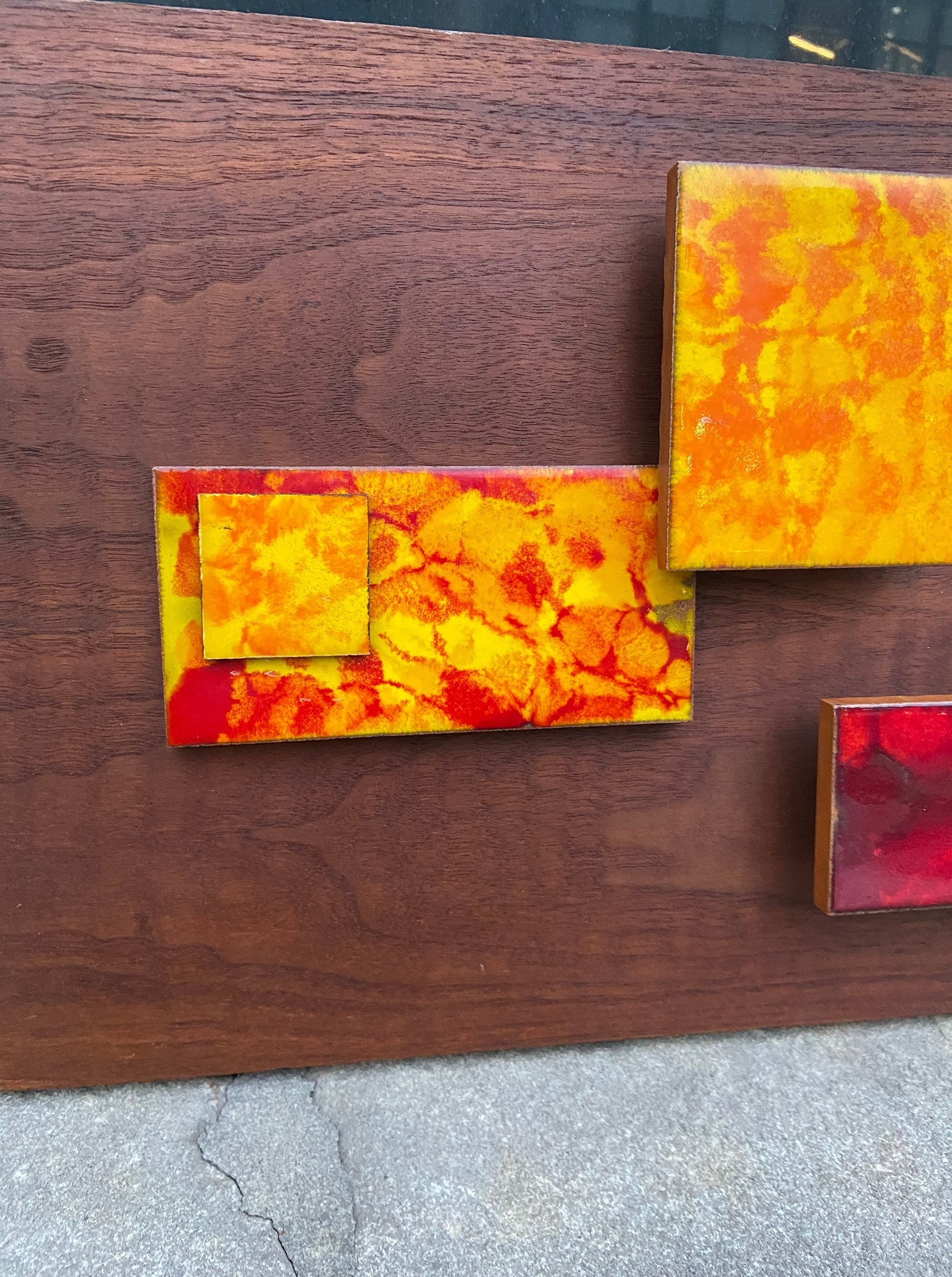 Harris G. Strong | HARRIS STRONG Abstract Mid Century Wall Hanging ...