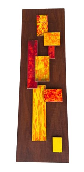 Harris G. Strong | HARRIS STRONG Abstract Mid Century Wall Hanging ...