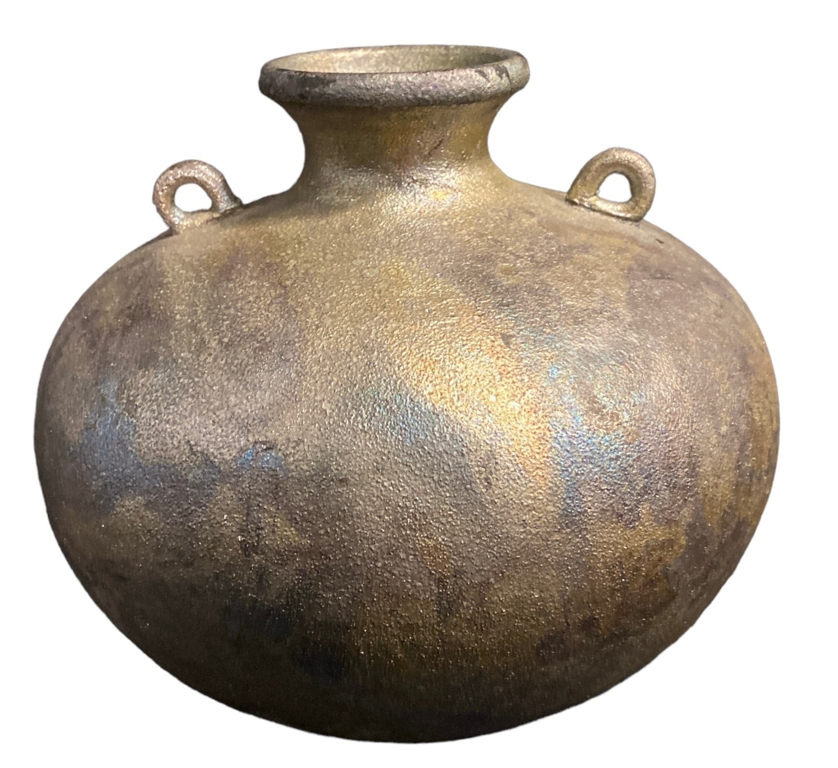 Tony Evans | Small TONY EVANS RAKU Ceramic Vase | MutualArt