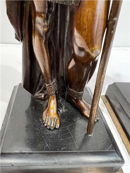Emile-Louis Picault | the standing male and female figures in Egyptian ...