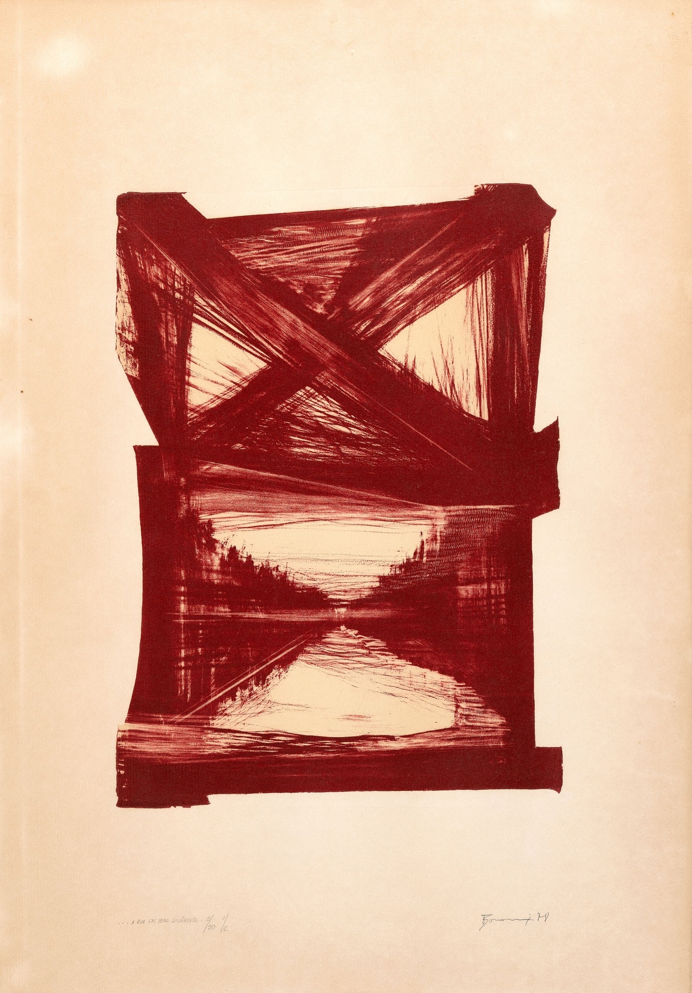 Maria Bonomi | ...A rua em teus silêncios (1978) | MutualArt