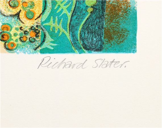 Richard Slater | Untitled Garden Scene | MutualArt